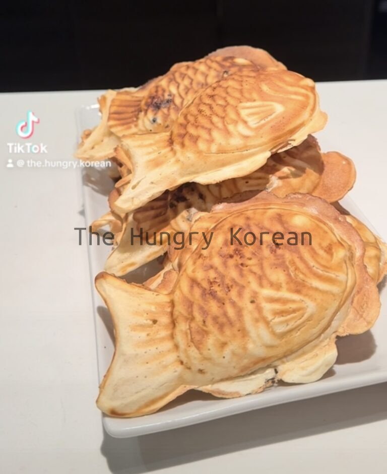 Bungeo-ppang (붕어빵) – Crispy, Sweet, and Chewy Korean Fish-Shaped Pastry ...